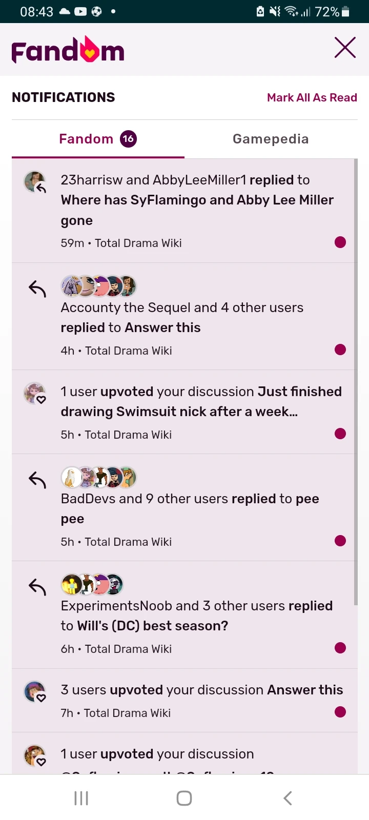 Woke up with 16 notifications | Fandom