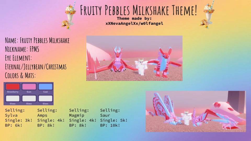 Unofficial Fruity Pebbles MS!🌈🥛 | Fandom