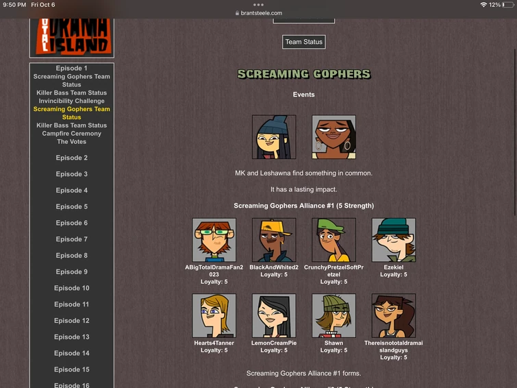 The Total Drama Simulator Episode 1 | Fandom