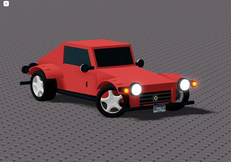 Made my own first car on Roblox. A 2002 Redpool Gable G3 its fictional ...