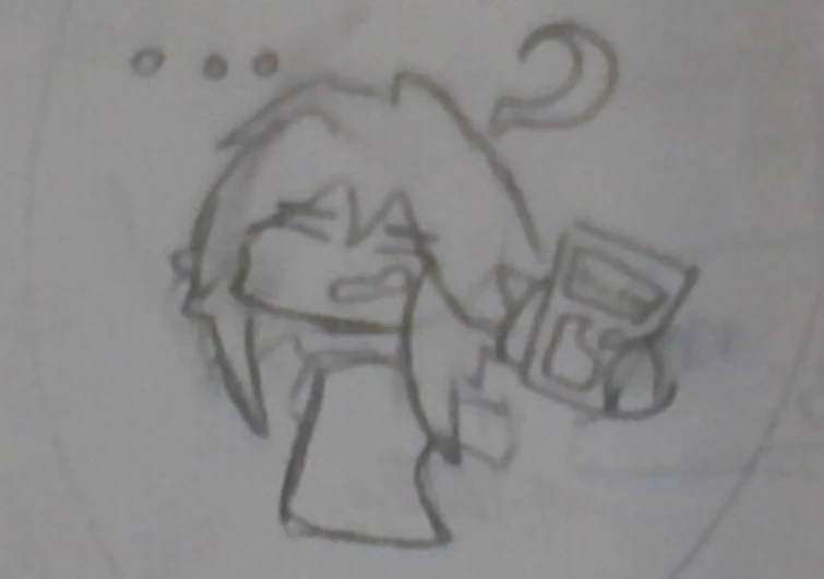 made this doodle during my science class quiz, should i set it as a pfp ...