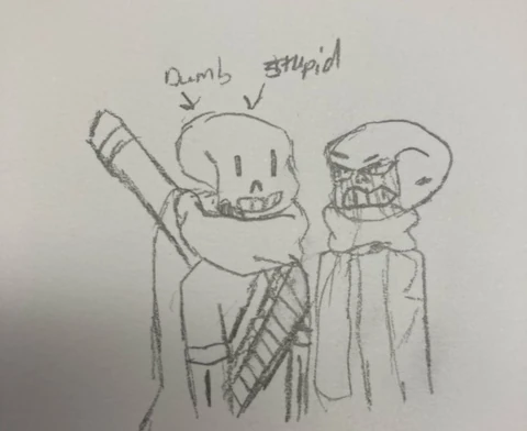 Little dumb thing that's a part of an art thing I'm doing at school ...