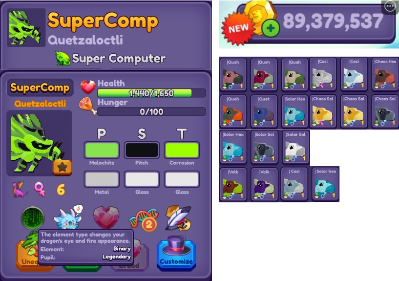 Trading Super Computer Quetz | Fandom