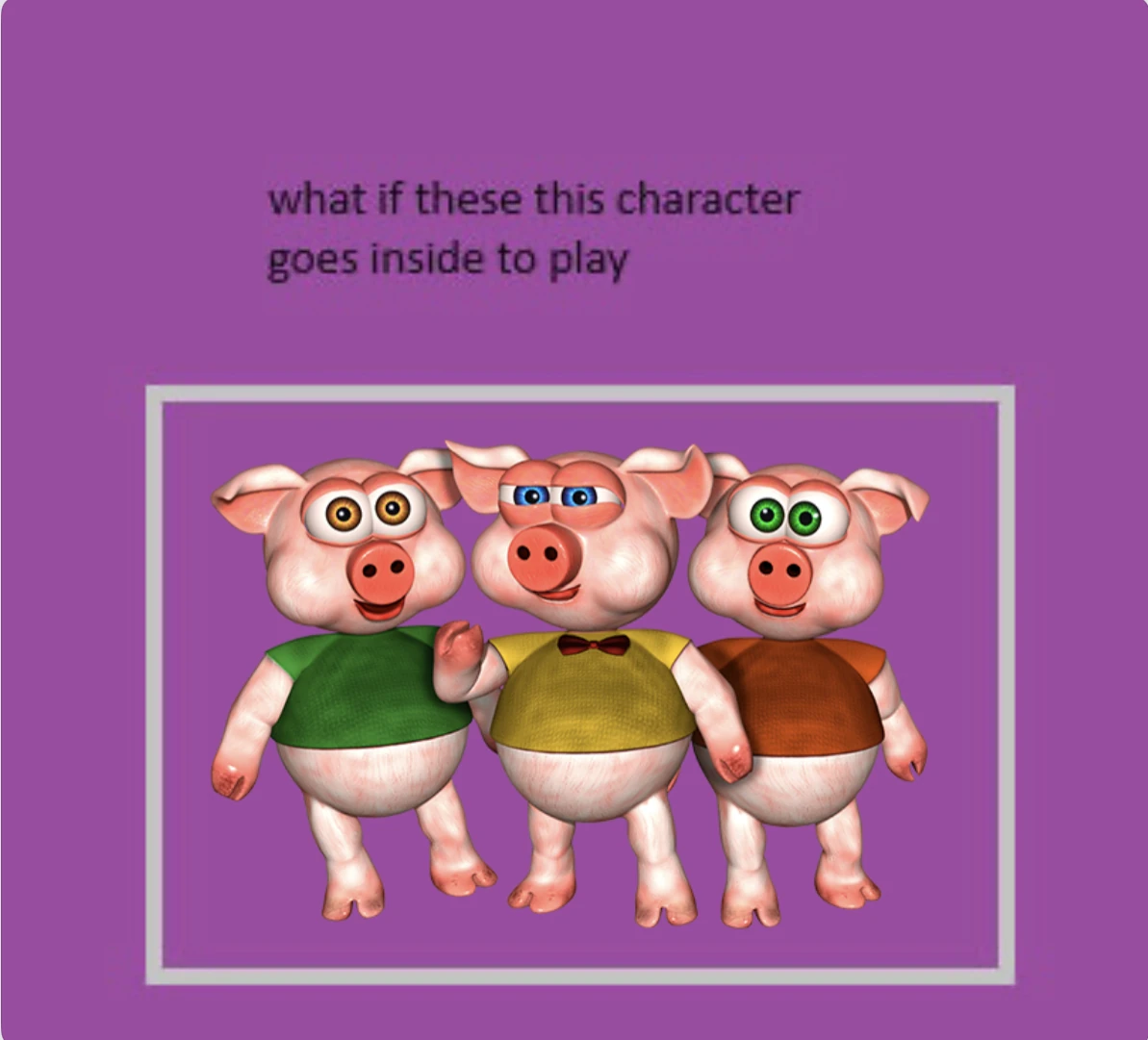 What if Picarón, Toti and Rulo go inside to play? | Fandom