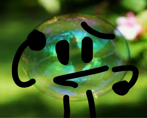 BFDI in real life Bubble Coiny Pin | Fandom