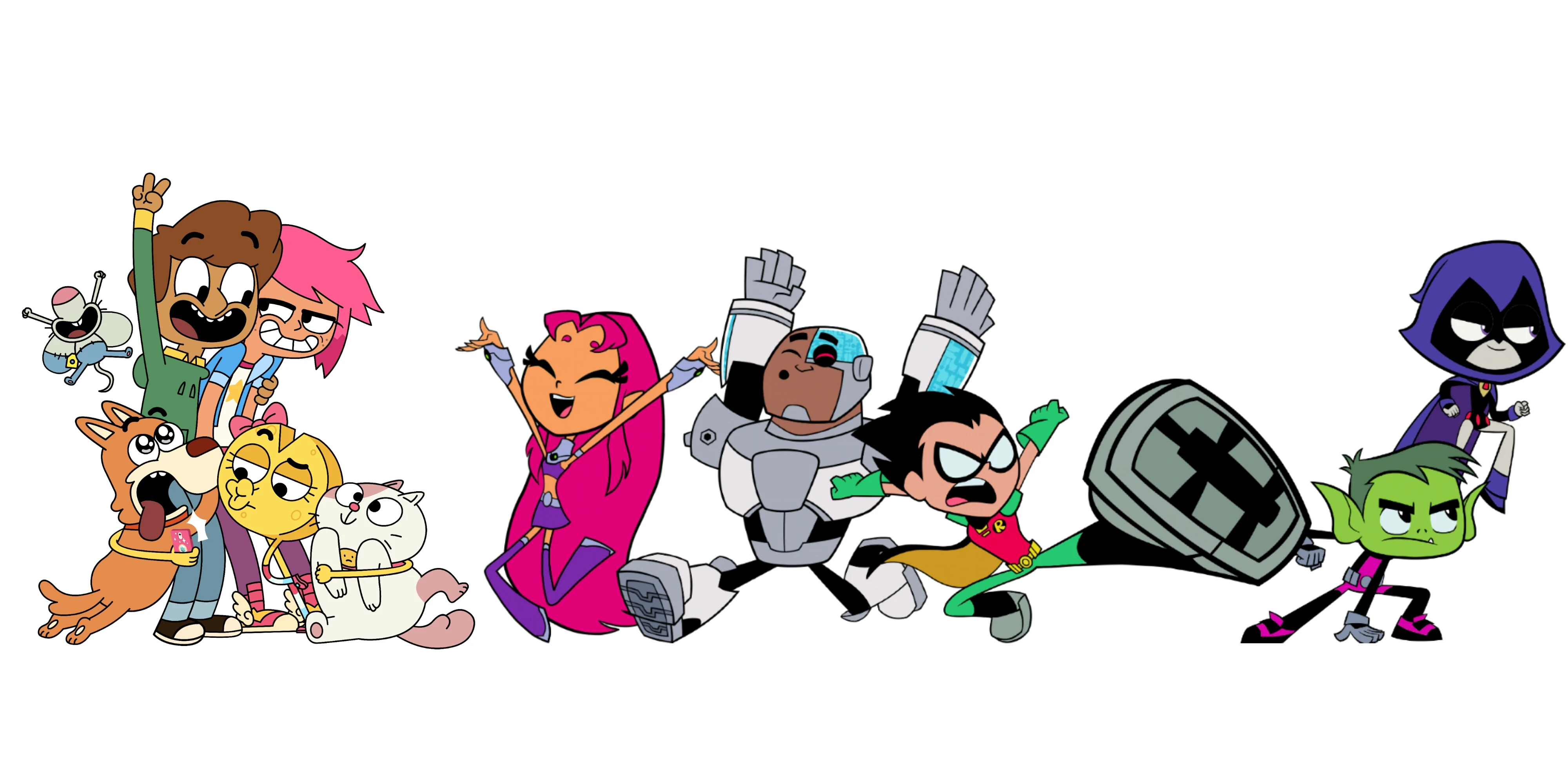 Teen Titans GO! meet Boy Girl Dog Cat Mouse Cheese | Fandom