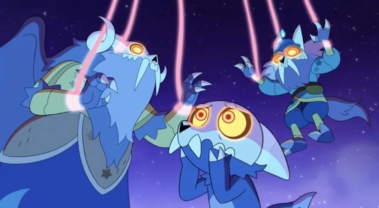 Why are hunter’s eyes pink in Luz’ nightmare | Fandom