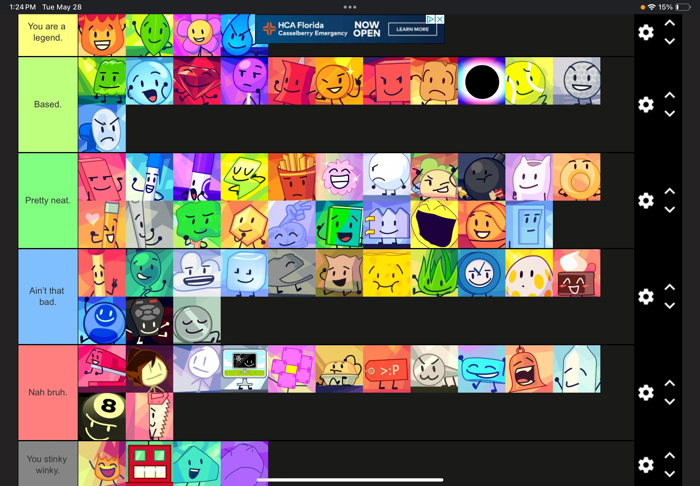 Tier list updated | Fandom