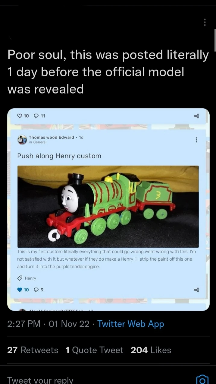 My Custom Henry ended up on Twitter | Fandom