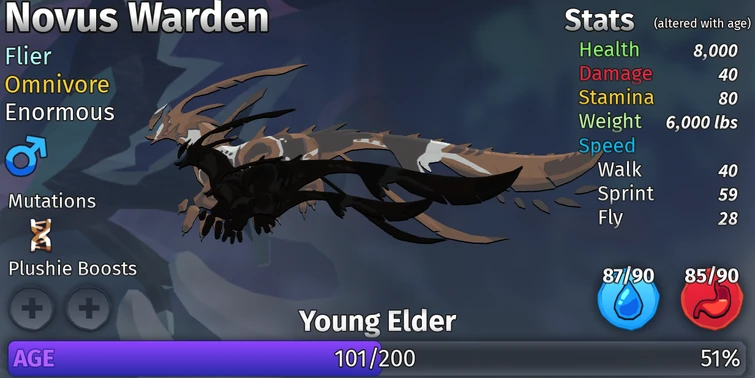 Trading Pure Piebald Novus Warden | Fandom