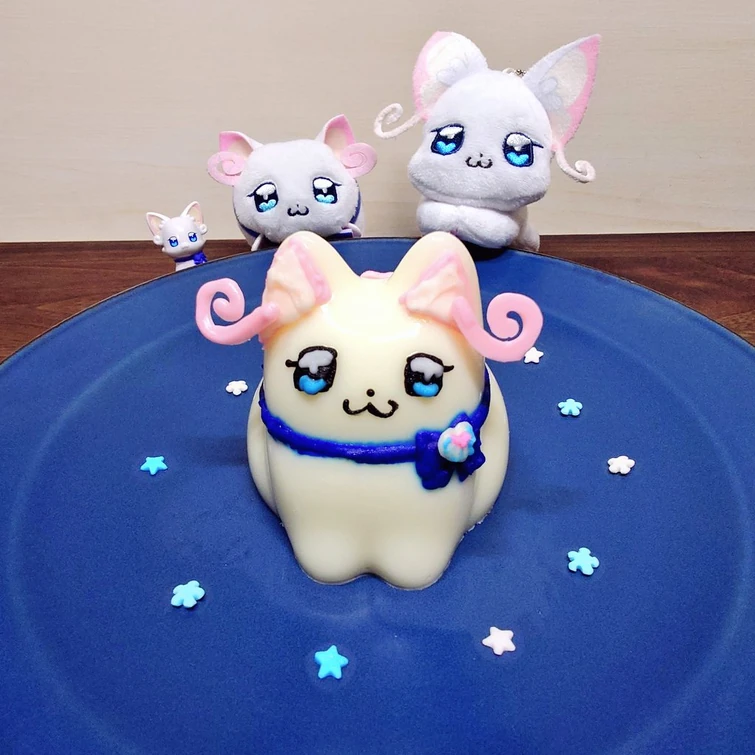 A Japanese PreCure fan created a Yuki pudding and Mayu/Cure Lilian ...