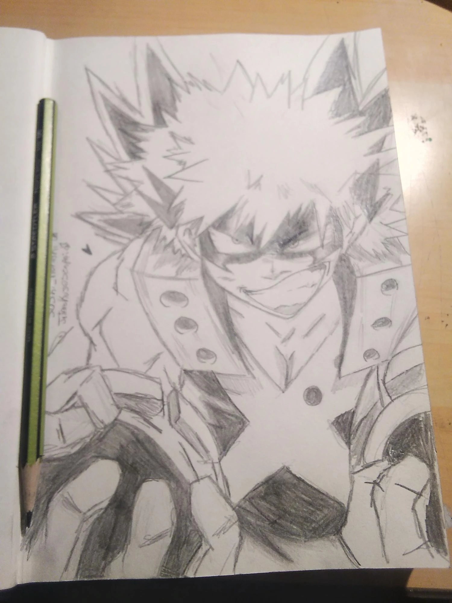 Bakugo Katsuki Drawing | Fandom