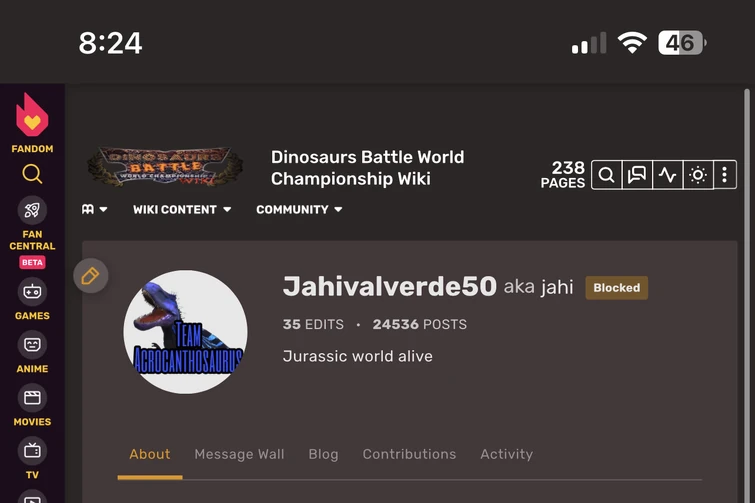 HELP ME GET UNBLOCK FROM DBWC WIKI PLEASE 🙏 | Fandom