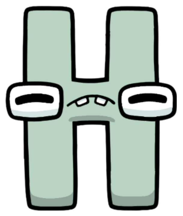 H, but he isn't a ghost | Fandom