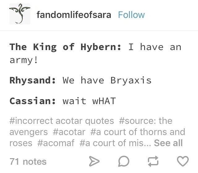 Just some ACOWAR memes | Fandom