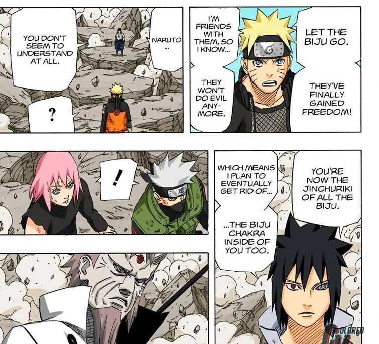 What if Sasuke had absorbed the Ten-Tails chakra? | Fandom