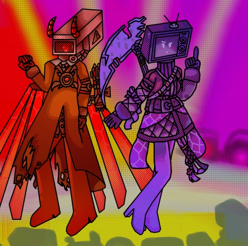 brown cameraman villain arc and tv woman | Fandom