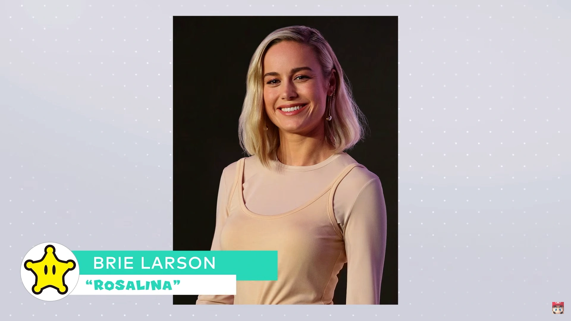 Brie Larson is Rosalina! And Benny Safdie is Bowser Jr! | Fandom