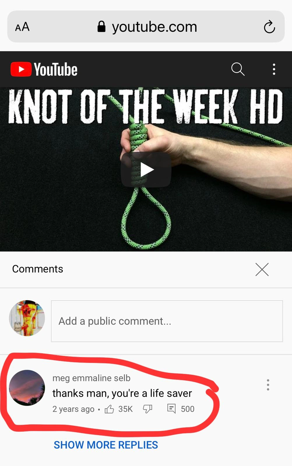 Cursed YouTube comment #2 | Fandom