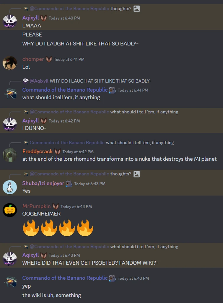 Ooger nuke when | Fandom