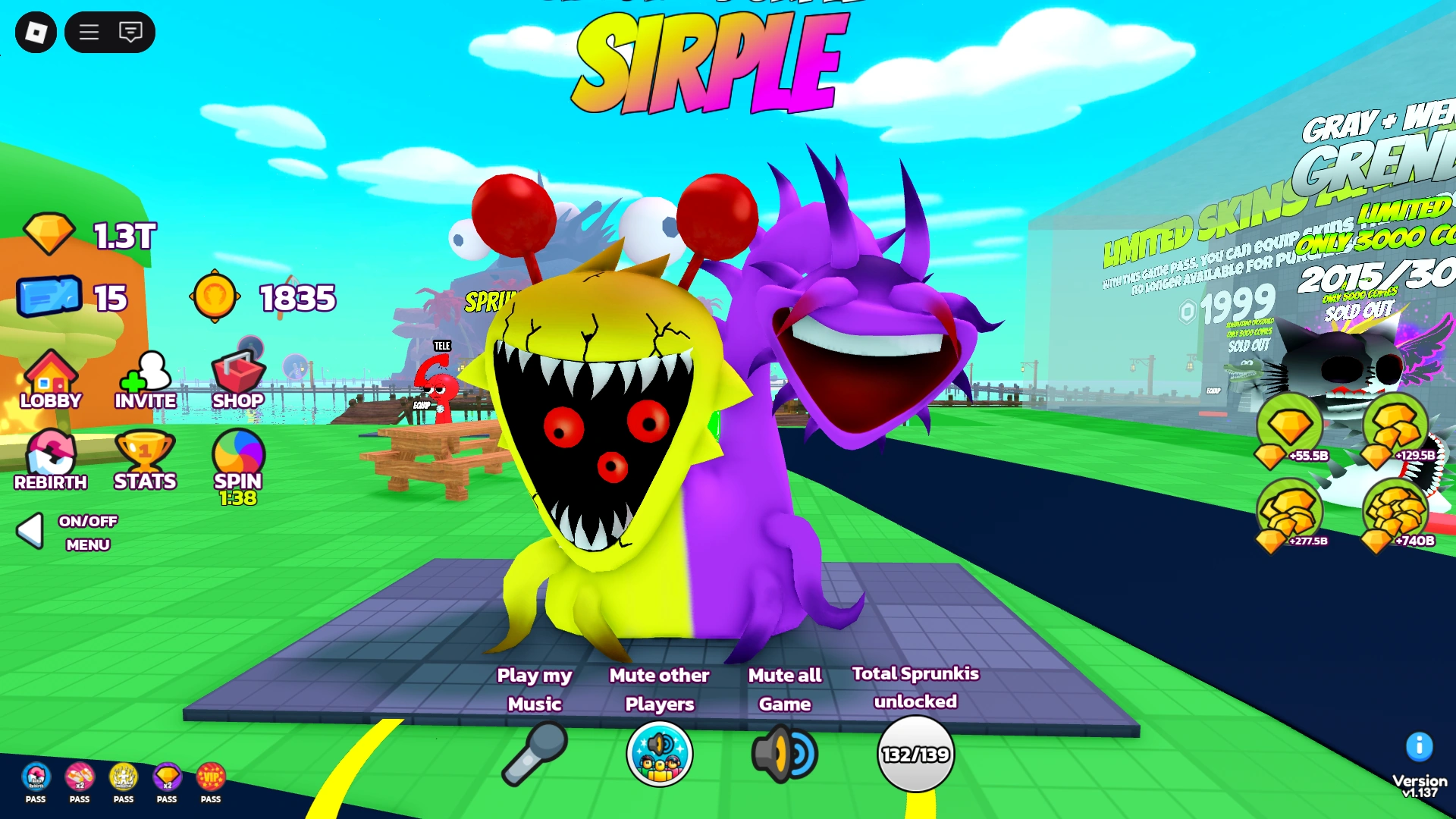 More Hybrid Sprunkis. this one is Sirple. | Fandom