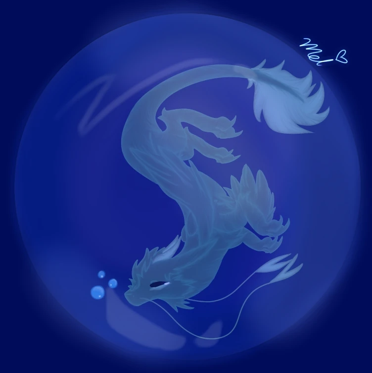 Lil dragon in a bubble.. | Fandom