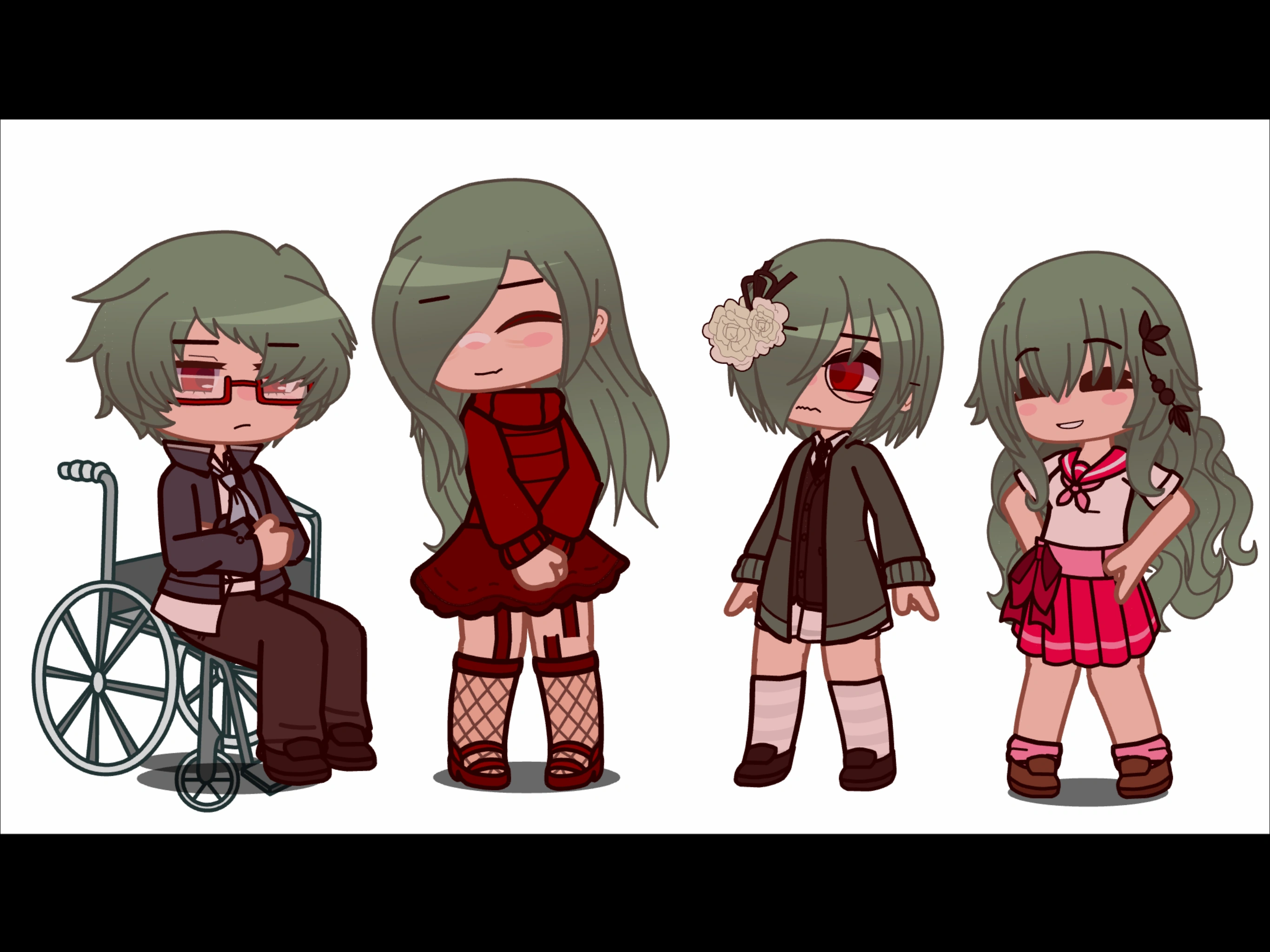 All the characters I have on this device with a/two red eye/s | Fandom