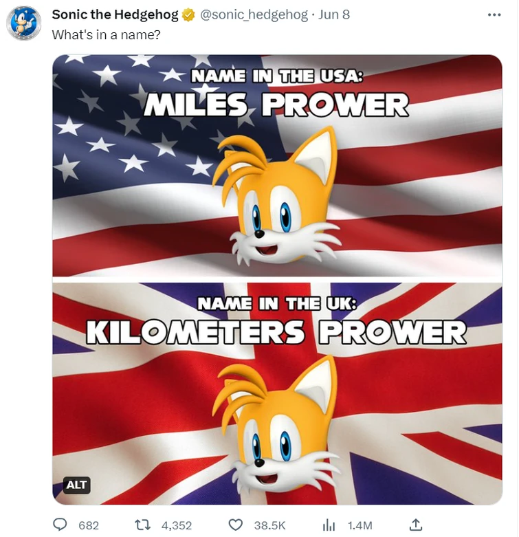 What is your favorite official Sonic twitter account tweet(s)? | Fandom