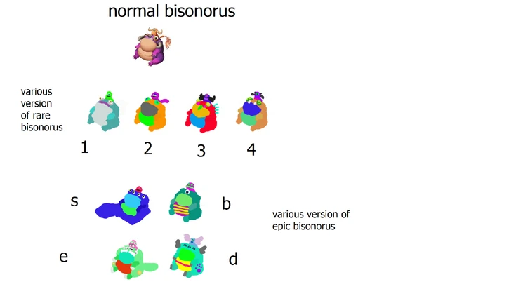 i made several prediction of rare/epic bisonorus bc im bored | Fandom