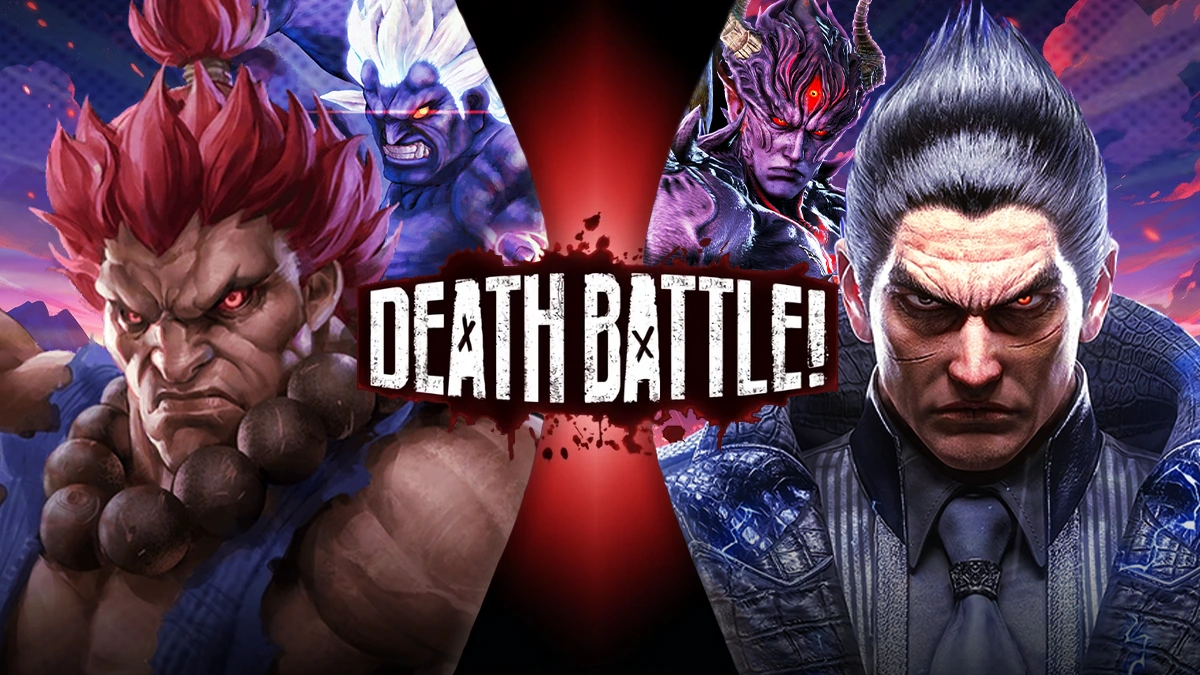 Akuma vs Kazuya Mishima (Street Fighter vs Tekken) | Fandom