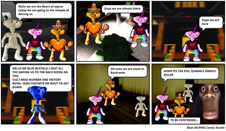 old cringey bear comic i made | Fandom