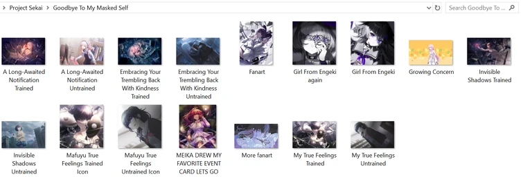 I like the 100th PJSK event a normal amount | Fandom