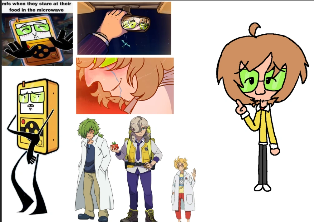 autism and drawing references and black lines cuz im a lazy goofy ahh ...