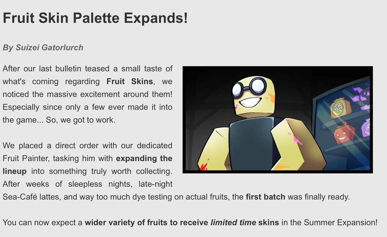 An analysis of the Blox bulletin #015 | Fandom