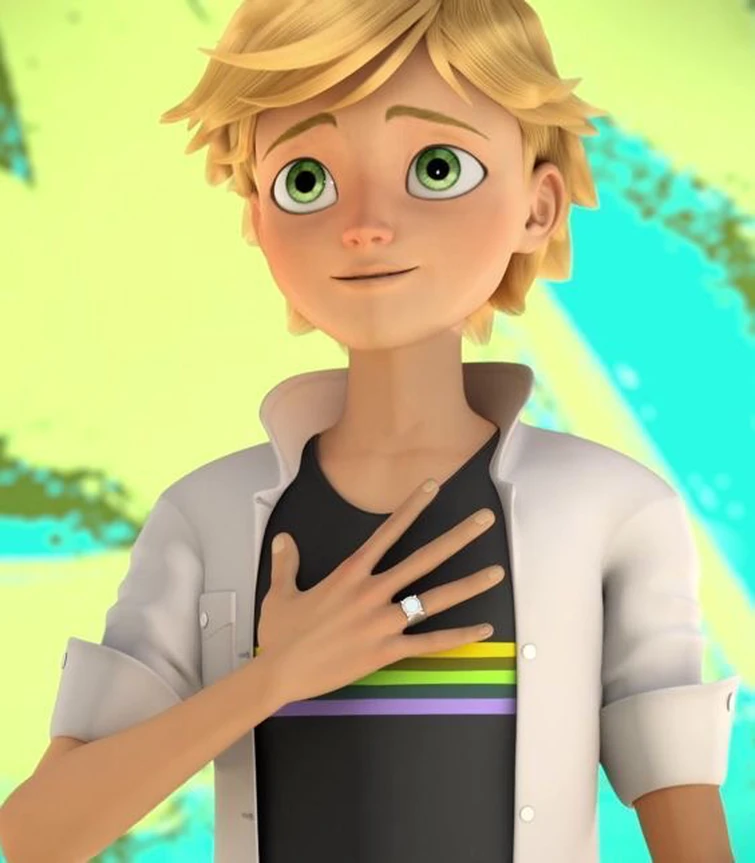 Adrien smiling to brighten up your day | Fandom