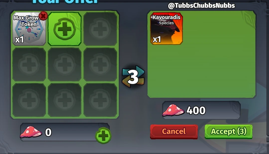 bro really wanted that max growth token💀💀💀💀 | Fandom