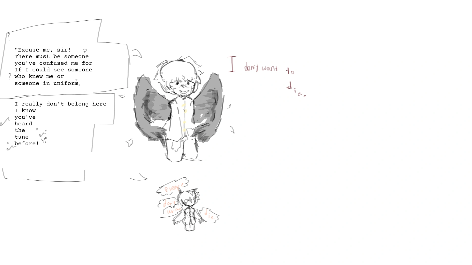 *drops WIP on your feet aggressively on accident, breaking your toes in the process* | Fandom