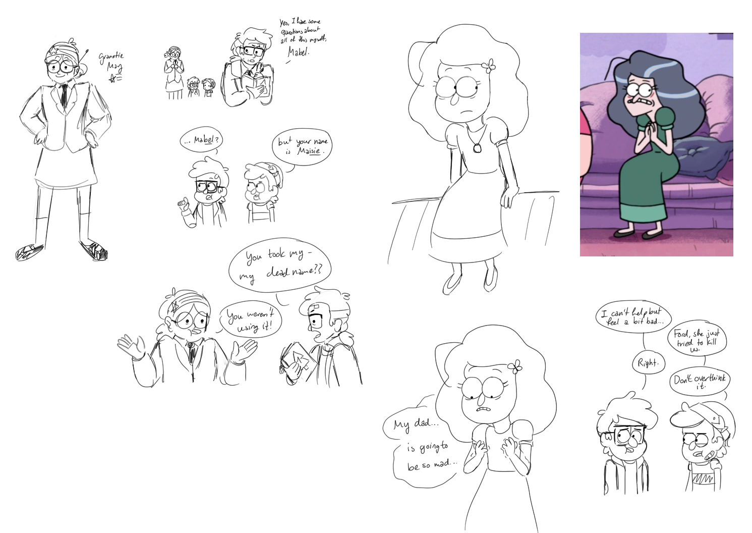 relativity falls doodles and concepts | Fandom