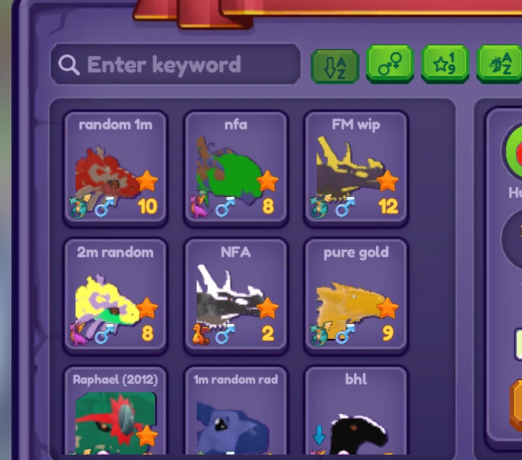 glorious "rich" inv auc | Fandom