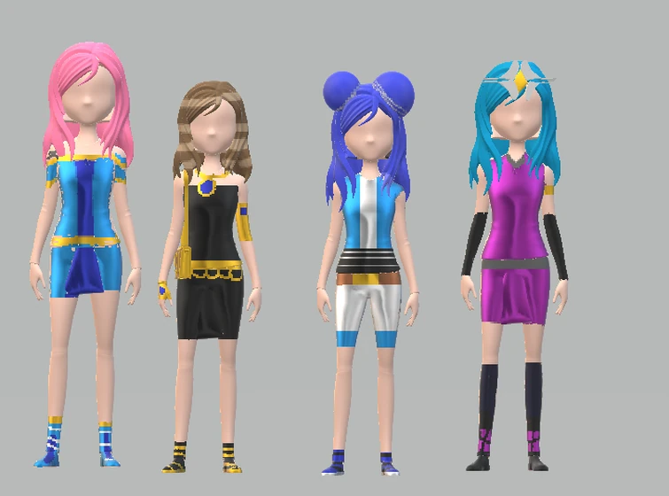 Ok people I'm back after a couple of weeks! Also I made the krew girls ...