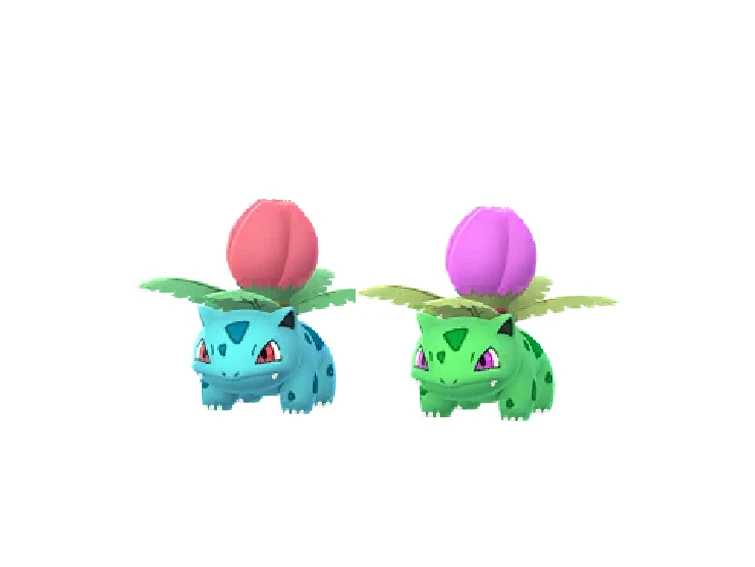 Shiny fixing 1 (Bulbasaur, Ivysaur, Venusaur) | Fandom