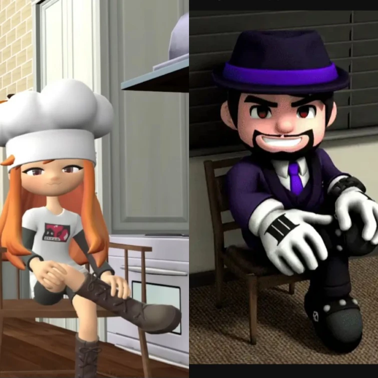 Meggy did the SMG4 & SMG3 Spy pose | Fandom