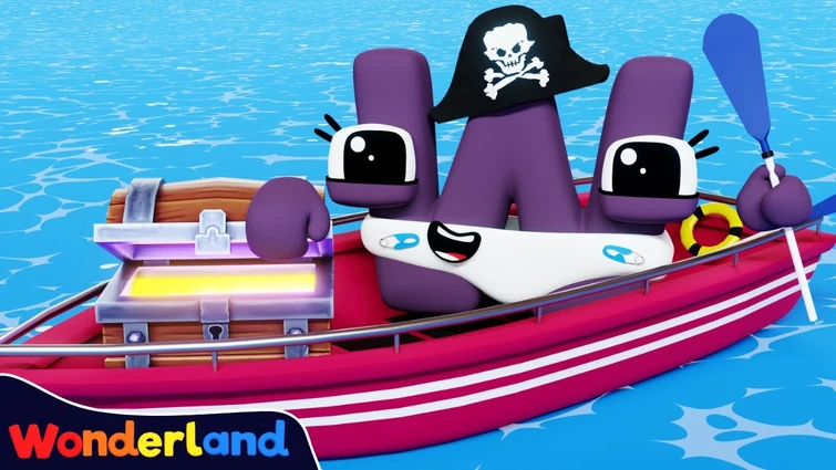 It looks familiar to alphabet lore but some letters has different ...