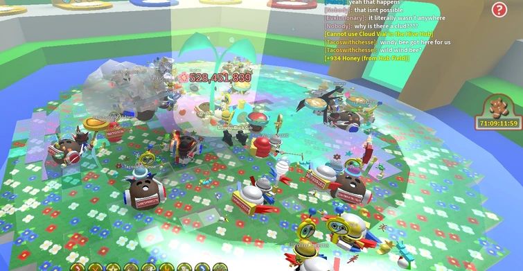 A cloud and sprinkler on the hive hub???? | Fandom