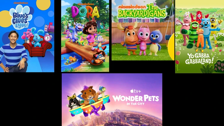 All Nick Jr Reboots. | Fandom