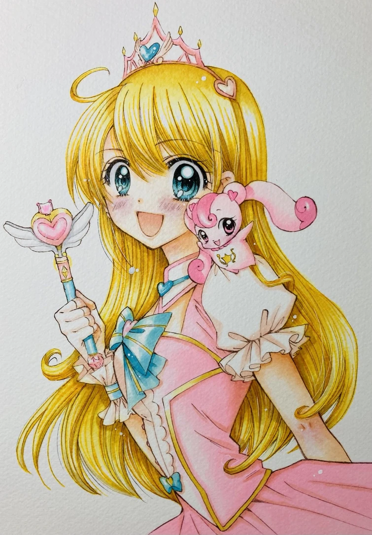 Princess Heart & Hachuping by Pink Hinamori (Mermaid Melody Pichi Pichi ...
