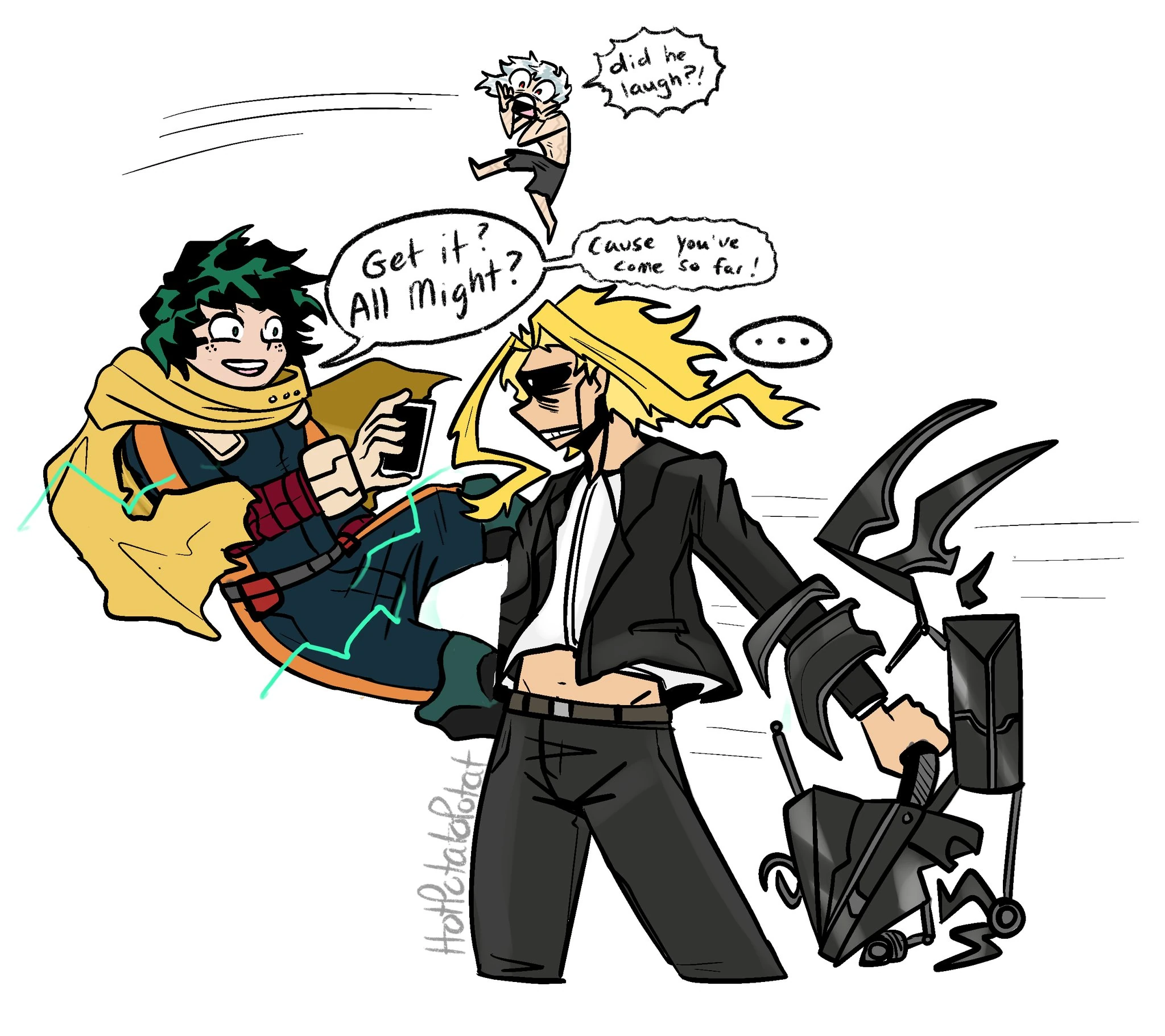 (Another Gauntlet :D) How far would the 4 strongest MHA Characters (All ...