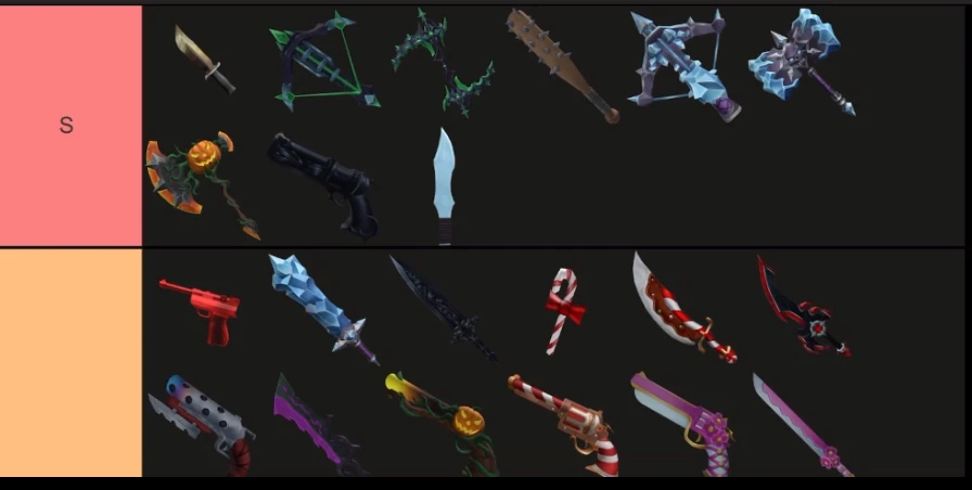 S tier weapons | Fandom