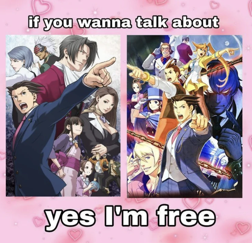 i need friends in the ace attorney fandom 😭 | Fandom