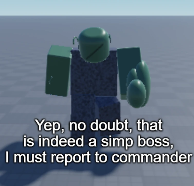 My goddamn project is finally done. Simp Battle represented in boblock ...